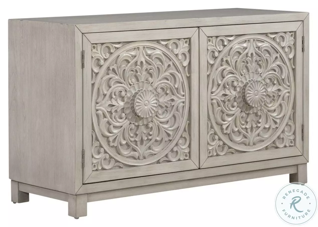 Sundance Antique Linen 2 Door Accent Cabinet