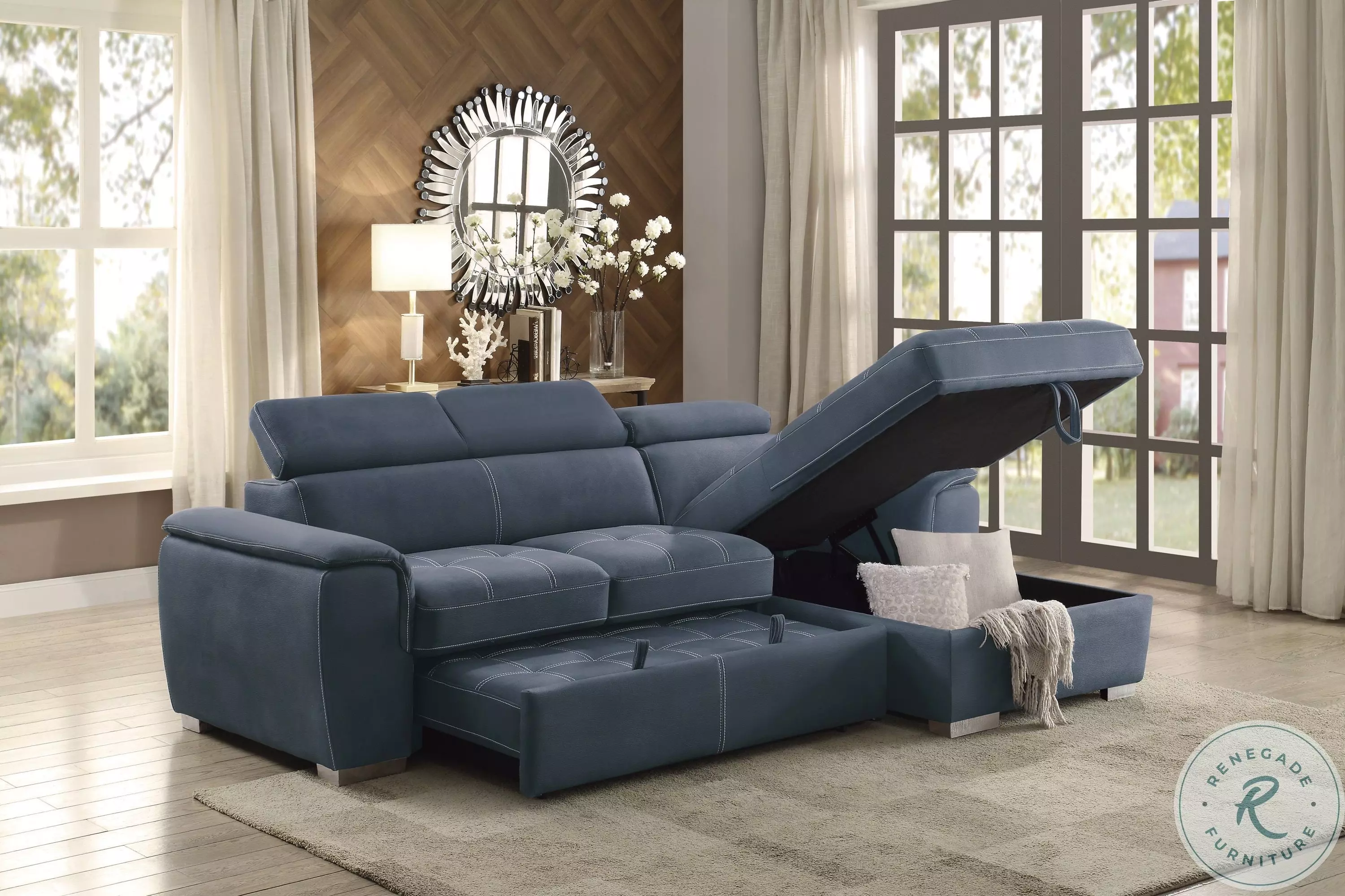 Homelegance ferriday sectional store