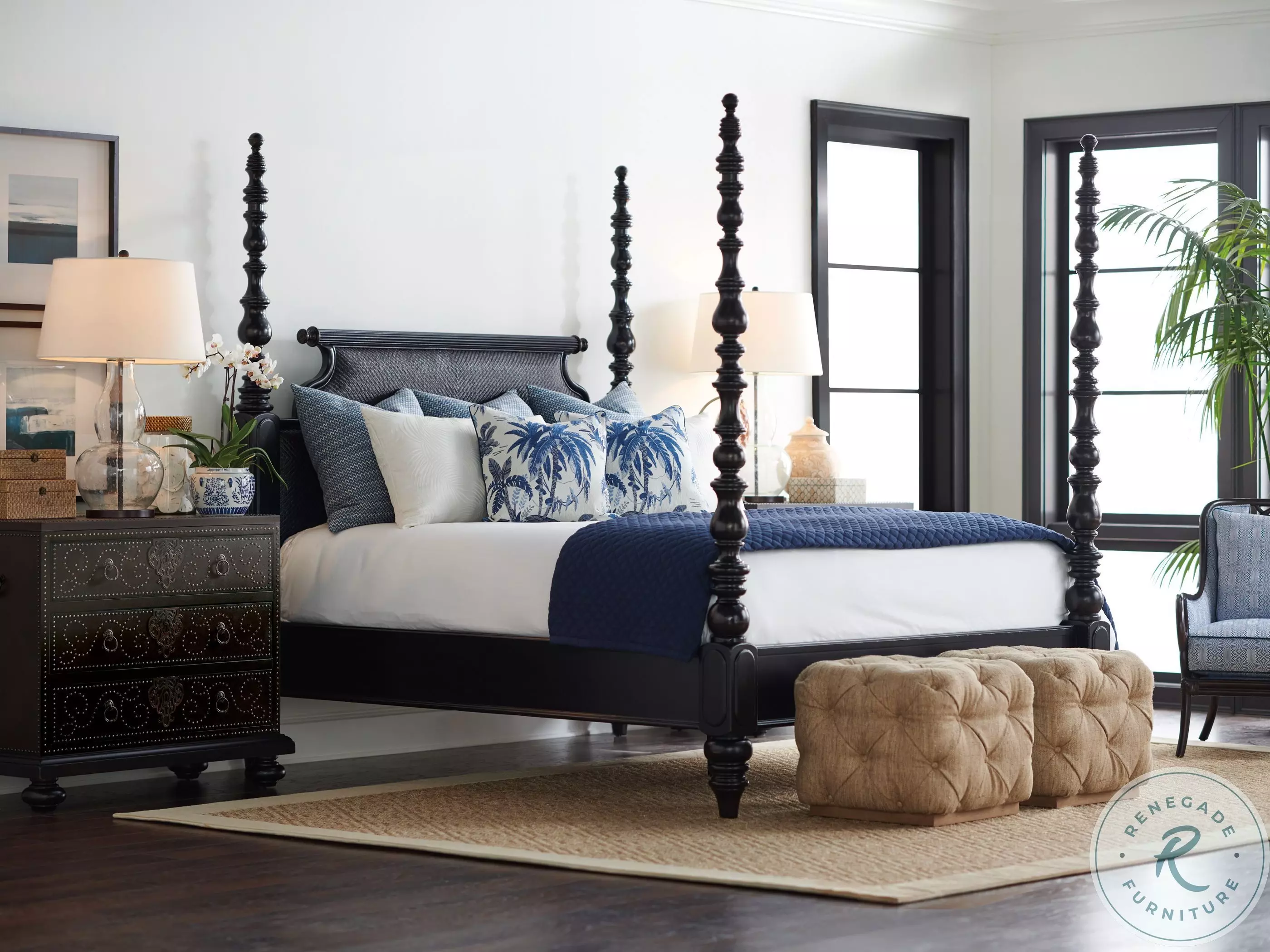 Tommy bahama canopy bed store